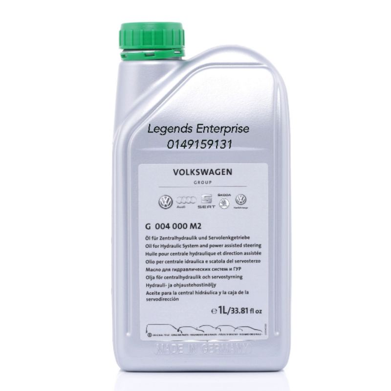 Genuine Volkswagen Audi DSG DQ200 Mechatronic Oil Power Hydraulic Oil ...