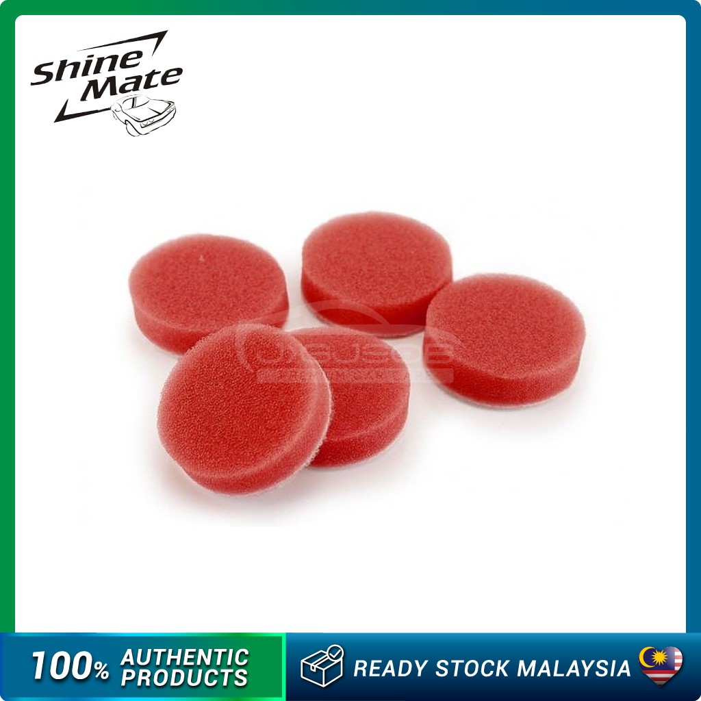 ShineMate 1.6 Inch Red Finishing Pad | Shopee Malaysia