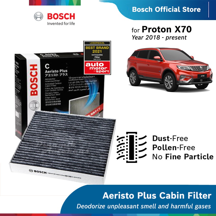Bosch Aeristo Plus Activated 0986AF5963 Carbon Cabin Air Filter for ...