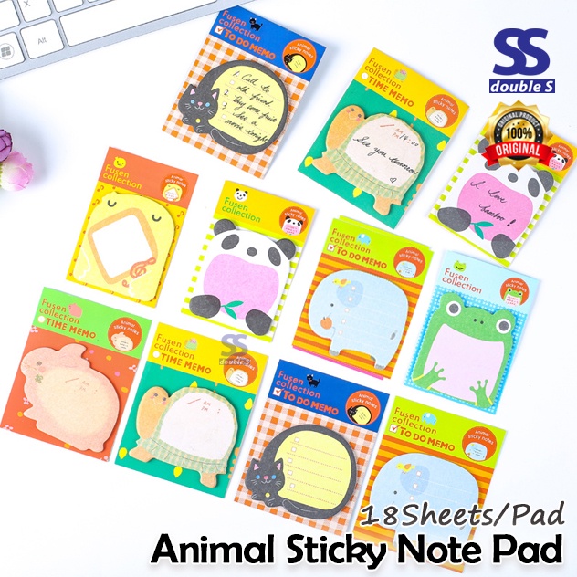 Sticky Note Pad/Cute Animal Sticky Notes/Parking Lot Sticky Notes ...