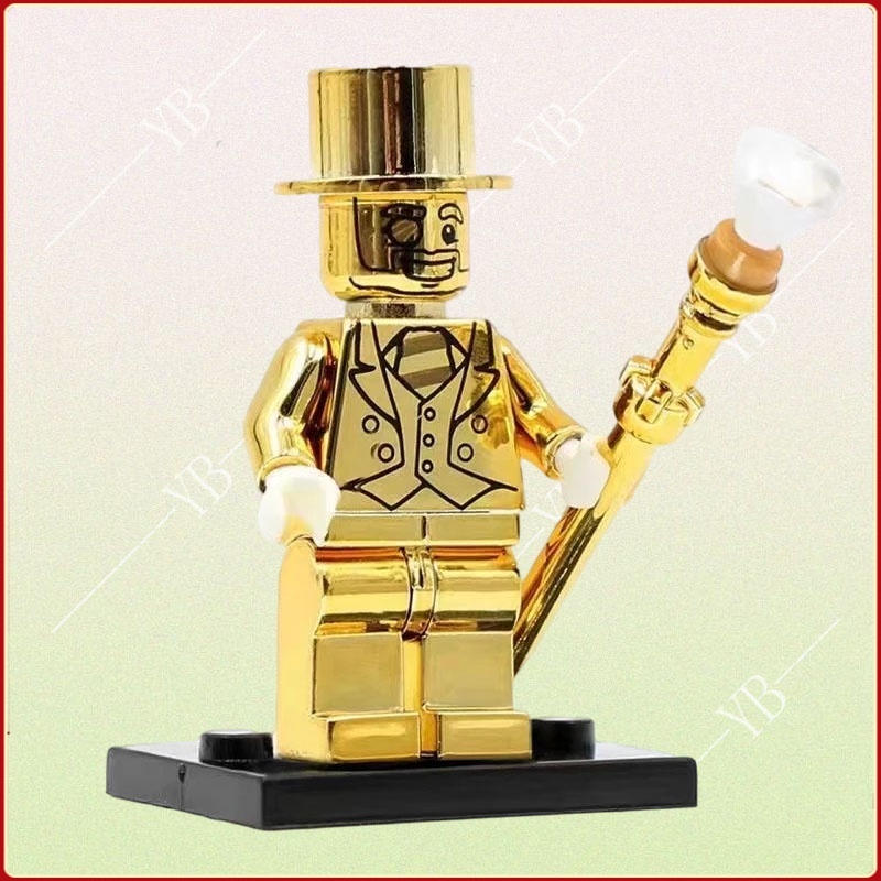 Building Block Toys Little Golden Figure Building Blocks Minifigures ...