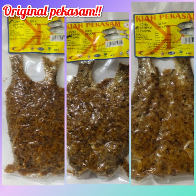 Original Ikan Pekasam Lenggong Perak / Ikan Pekasam Sedap | Shopee Malaysia