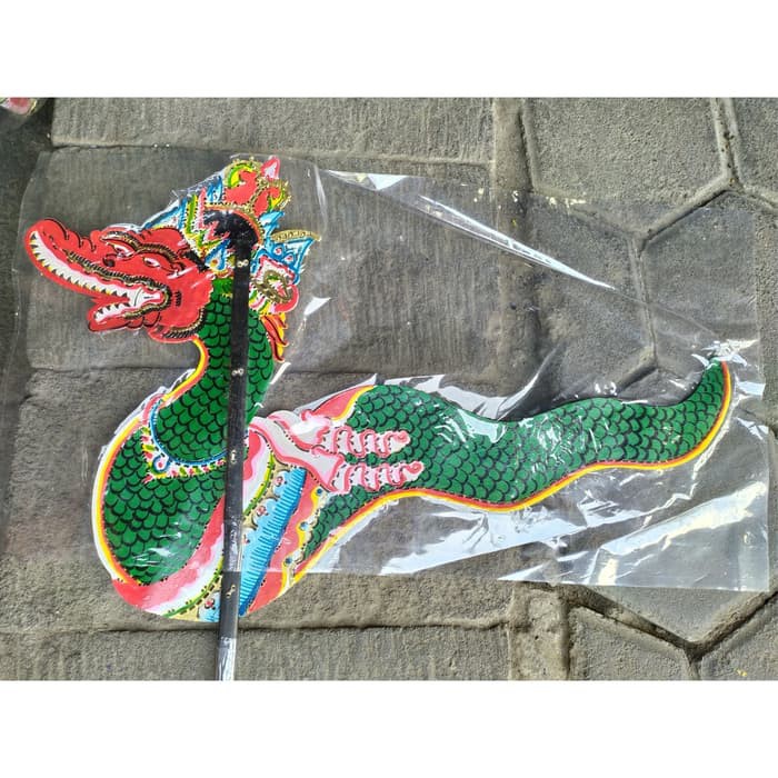 Wayang WAYANG Leather Dragon Snake God ANTABOGA Size JUMBO | Shopee ...