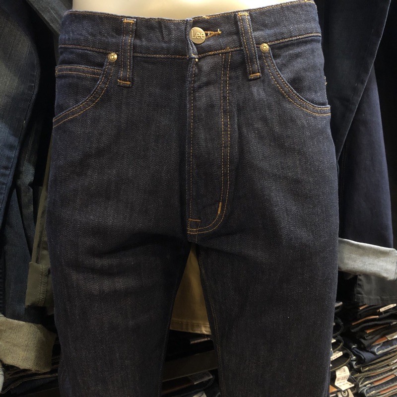 LEE 201 TRIM STRAIGHT CUT RAW JEANS ( 201-23610 ) | Lazada