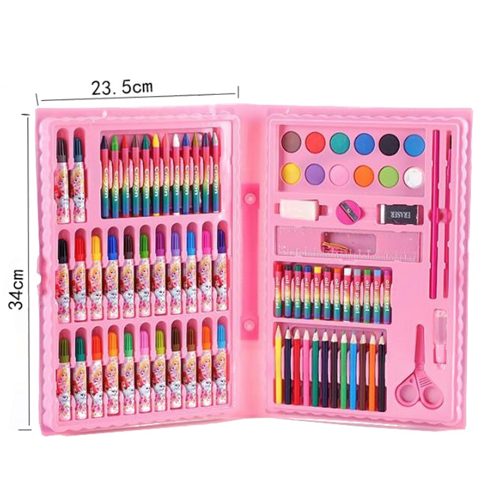 86pcs set drawing/Kids PaintinG/ Pen Crayon Drawing/Art Set Colour ...