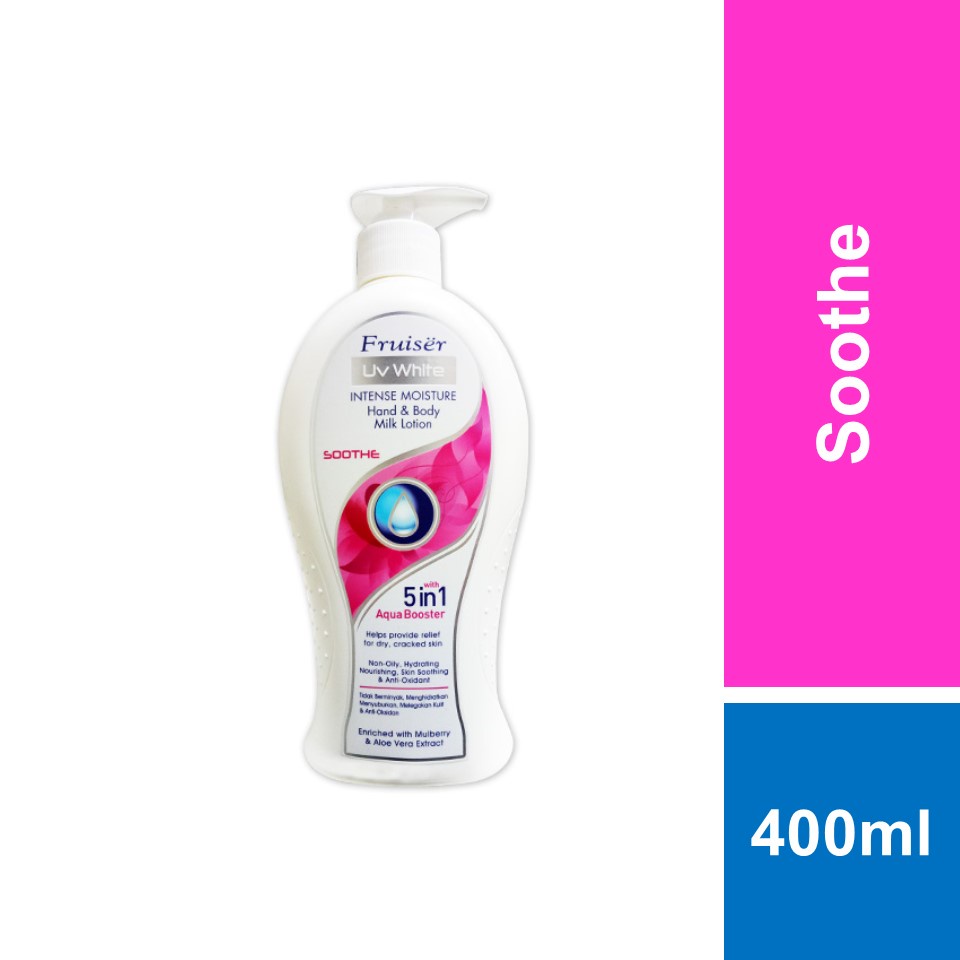 Fruiser Hand & Body Lotion - Soothe 400ml | Shopee Malaysia