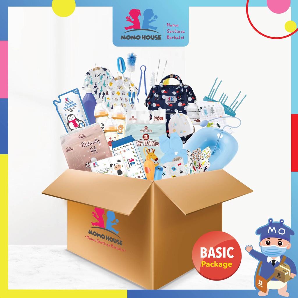 (40 Items) Hospital Delivery Pack - Basic Package Set Berpantang ...