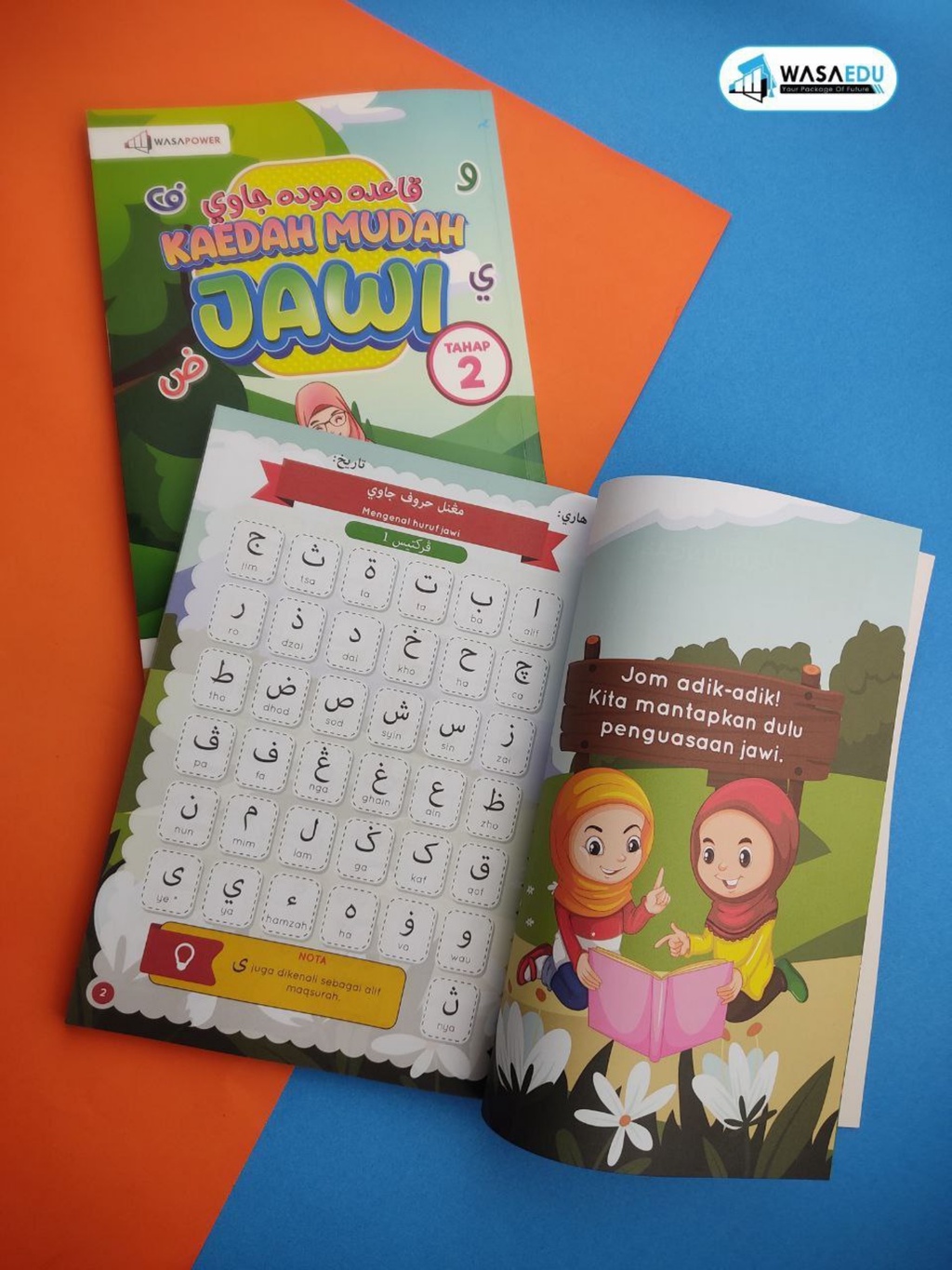 Kaedah Mudah Jawi 2 l Belajar Jawi l Tulis Jawi l Buku Latihan Tulisan Khat l Buku Jawi Sekolah ...