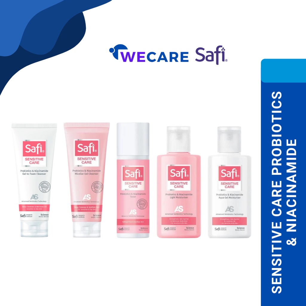 Safi Sensitive Care Probiotics & Niacinamide ( Micellar Gel/Foam ...