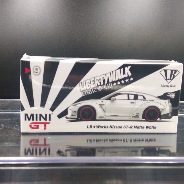 Mini GT LB WORKS Nissan GT-R R35 Matte White (RHD) | Shopee Malaysia