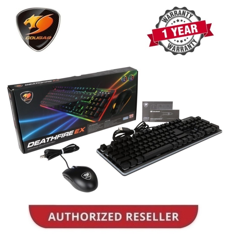COUGAR DEATHFIRE EX COMBO MECHANICAL GAMING GEAR | Shopee Malaysia