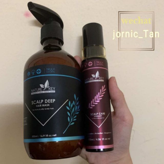 Nature Key Peeling 120ml ＋ Scalp Deep 500ml | Shopee Malaysia