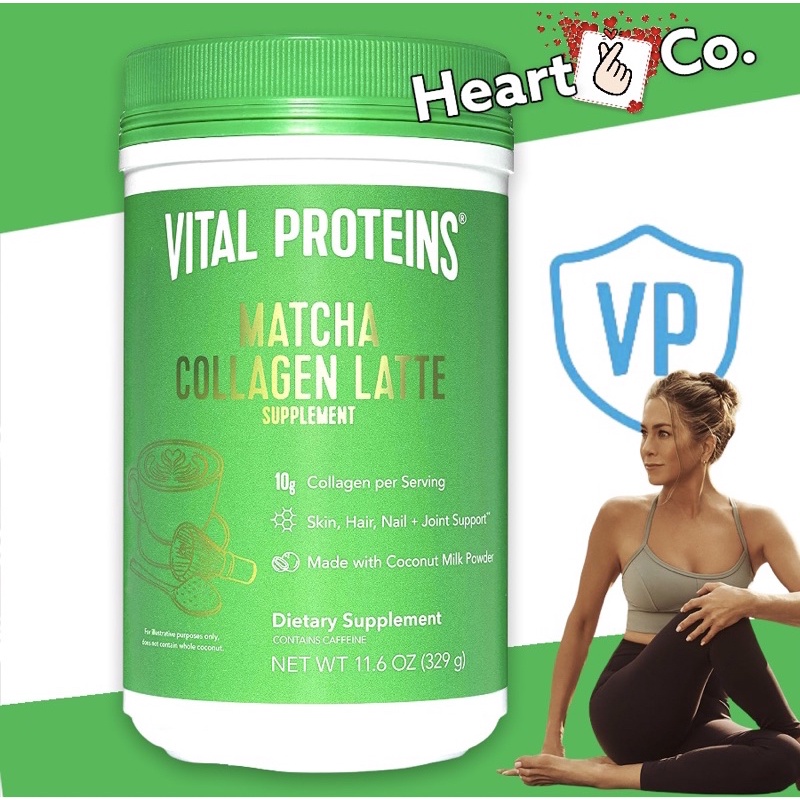 Vital Proteins Matcha Lattes, Matcha Green Tea Collagen Latte Powder ...