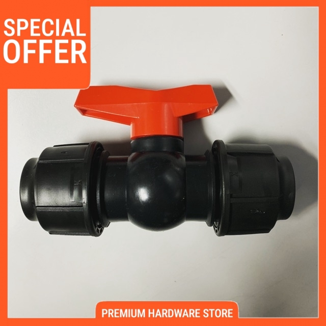 Poly Compression Ball Valve Fittings 20mm (1/2") | Shopee Malaysia