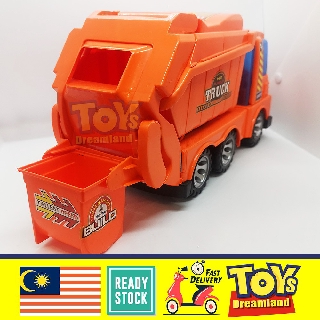 BIG SIZE Garbage Dump Truck Rubbish Bin Lori Sampah - mainan lori ...