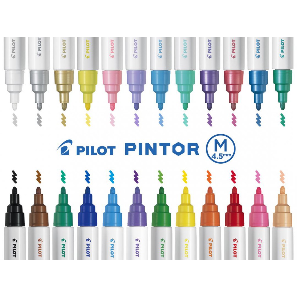 Pilot Pintor Paint Marker (Medium Tip) | Shopee Malaysia
