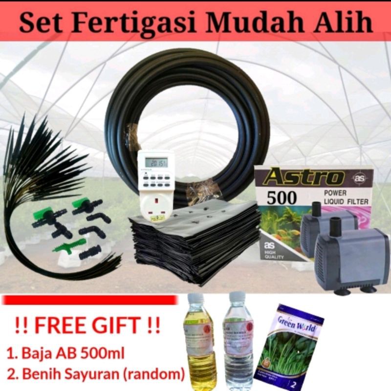 Beginner set fertigation system(diy30) | Shopee Malaysia