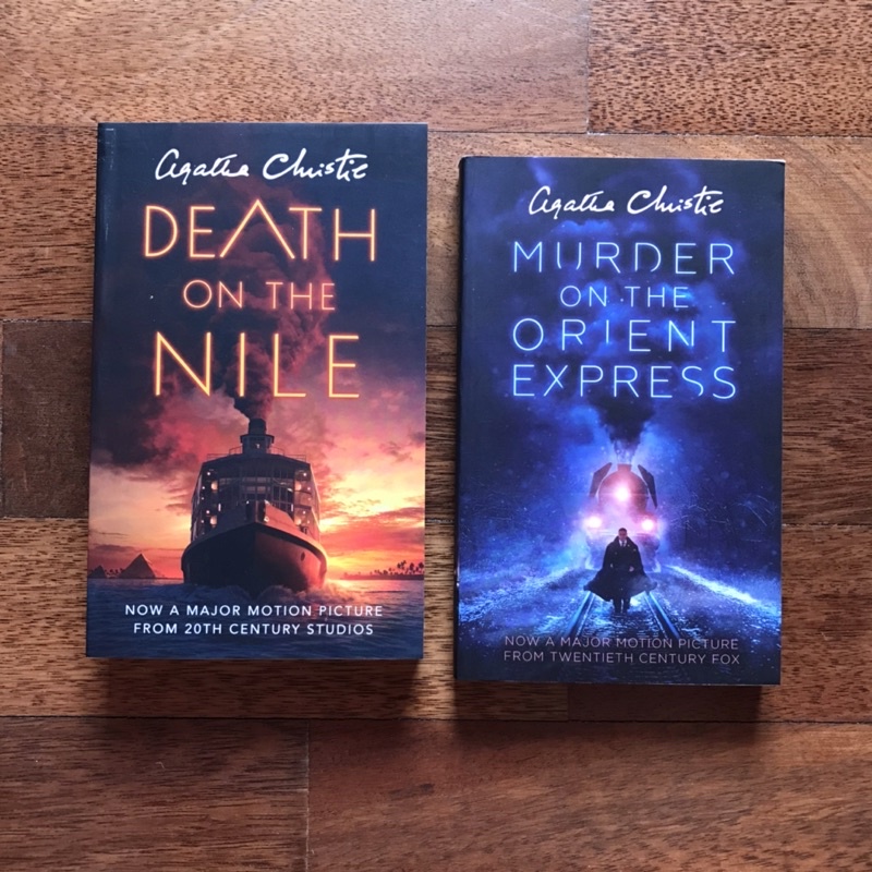 MURDER ON THE ORIENT EXPRESS / DEATH ON THE NILE | Agatha Christie ...