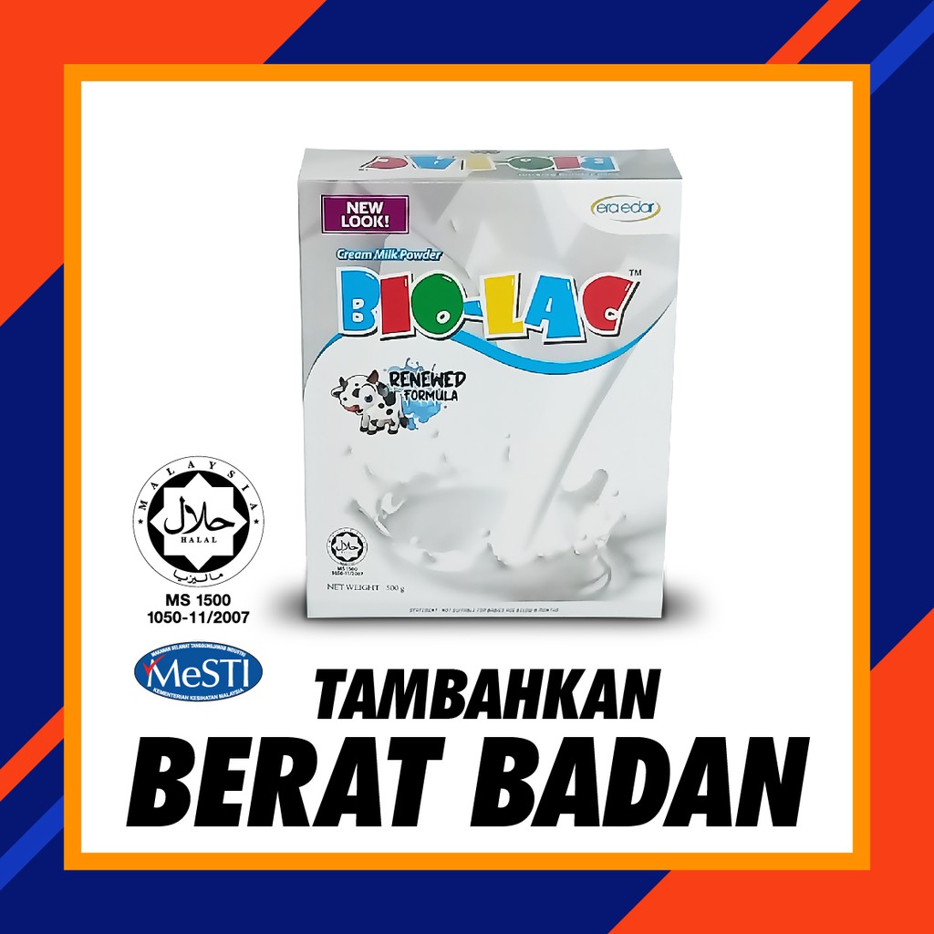 SUSU BIOLAC Baby Food Tambah Berat Badan Weight Gain Original | Shopee ...