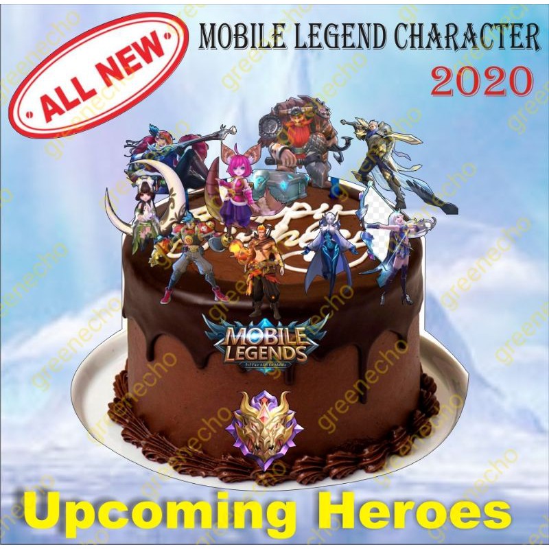 Mobile Legends Cake Topper Stick (8pcs) | Shopee Malaysia