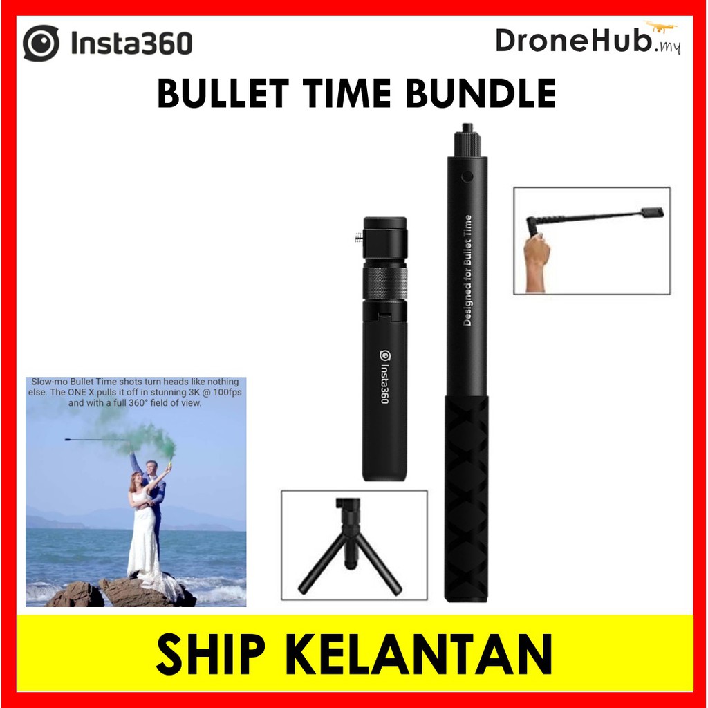 Insta360 One R / One X Multifunction Bullet Time Handle Bundle ( Bullet ...