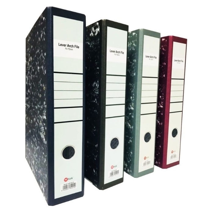POP BAZIC Cardboard Lever Arch File F4 (3") | Shopee Malaysia