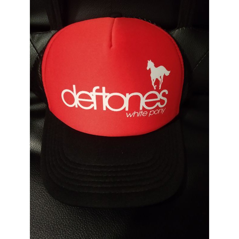 READY STOCK DEFTONES WHITE PONY TRUCKER CAP | Shopee Malaysia