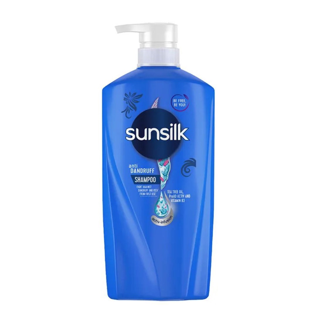 Sunsilk Anti-Dandruff Solution Shampoo (Blue) 625ml/650ml | Shopee Malaysia