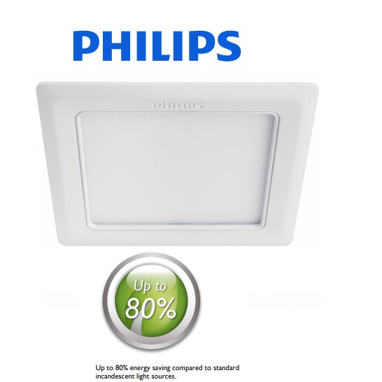 PHILIPS 59527 MARCASITE LED 12W SLIM DOWNLIGHT (SQUARE) | Shopee Malaysia