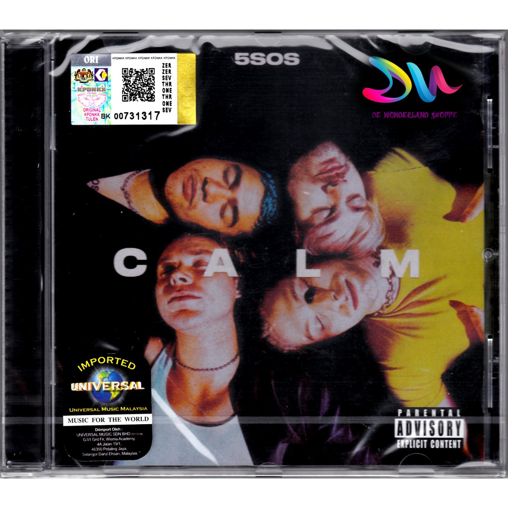 5 Seconds Of Summer ( 5SOS) Calm 2020 LATEST ALBUM IMPORTED CD Explicit ...