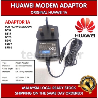 1A 2A AC TO DC Original Huawei Power Adaptor / Adapter (Malaysia ...