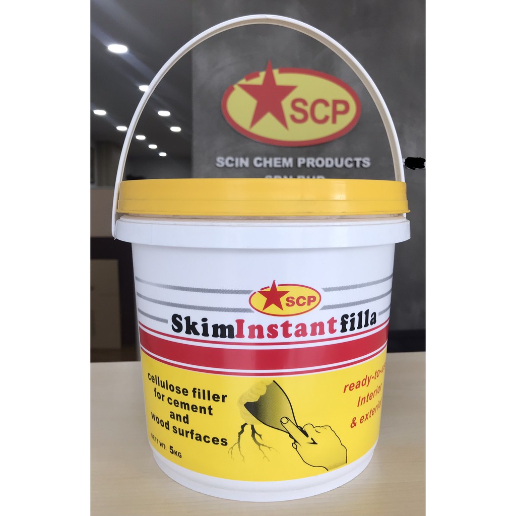 SCP 5KG Skim Instant Filla (putty filla for wall crack) | Shopee Malaysia