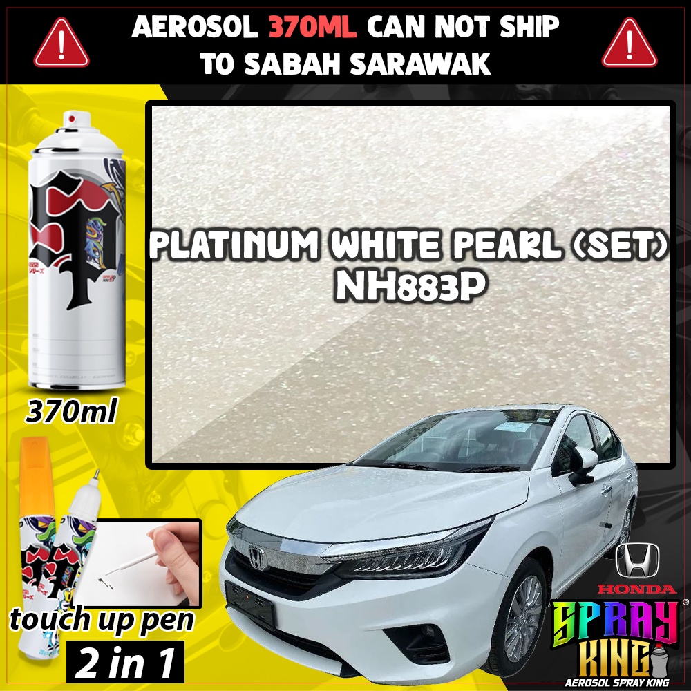 NH883P Platinum White Pearl ( 2019-2022 Honda City Touch Up Pen ) Car Spray Paint Malaysia Motor ...