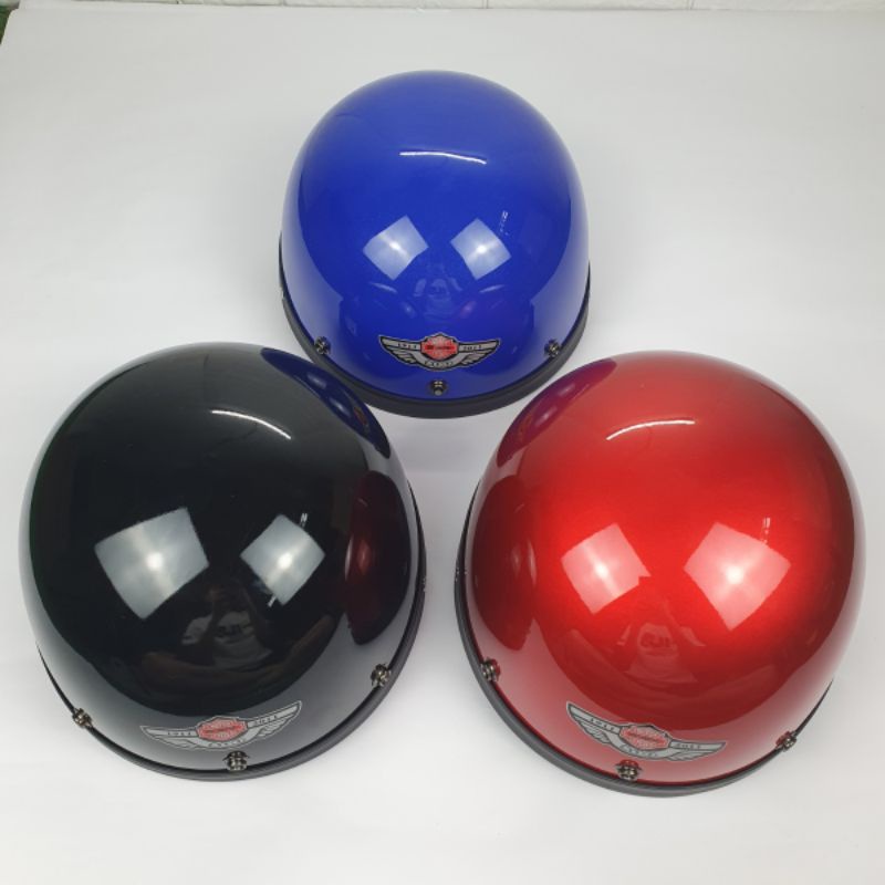 Motorcycle Helmet Separuh 1/2 Half Cut | Shopee Malaysia