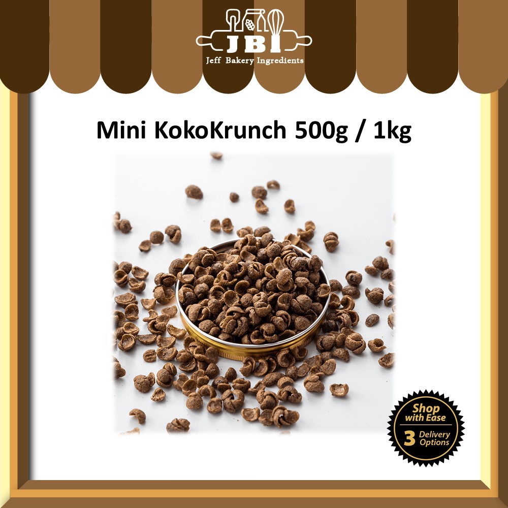 (CEREAL) MINI Cocoa Crunch [Ready to eat] 1kg / 500g / 250g ChocoJar ...