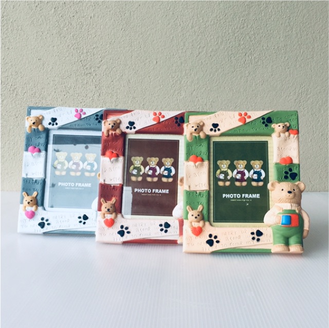TF1105 Bear Design Photo Frame/Bingkas Gambar | Shopee Malaysia