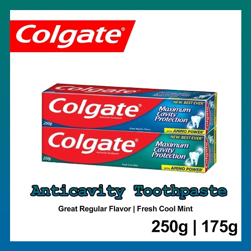 Colgate Anticavity Toothpaste / Ubat Gigi 175g & 250g | Shopee Malaysia
