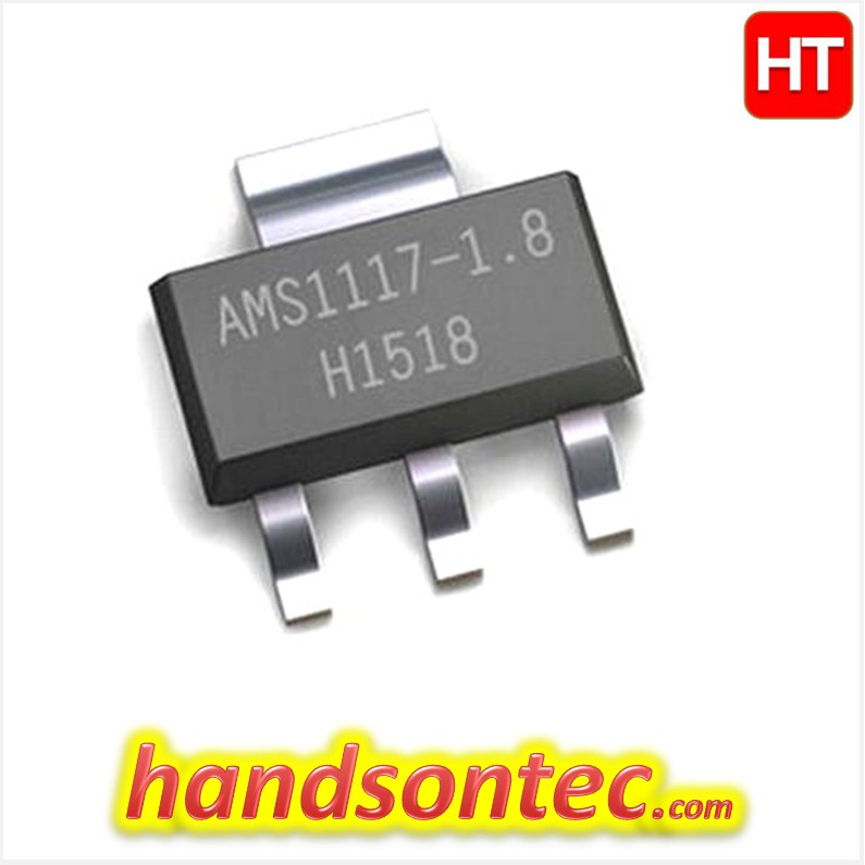 AMS1117 -ADJ LDO Voltage Regulator Adjustable Vout-1A~5pcs/pack | Shopee Malaysia