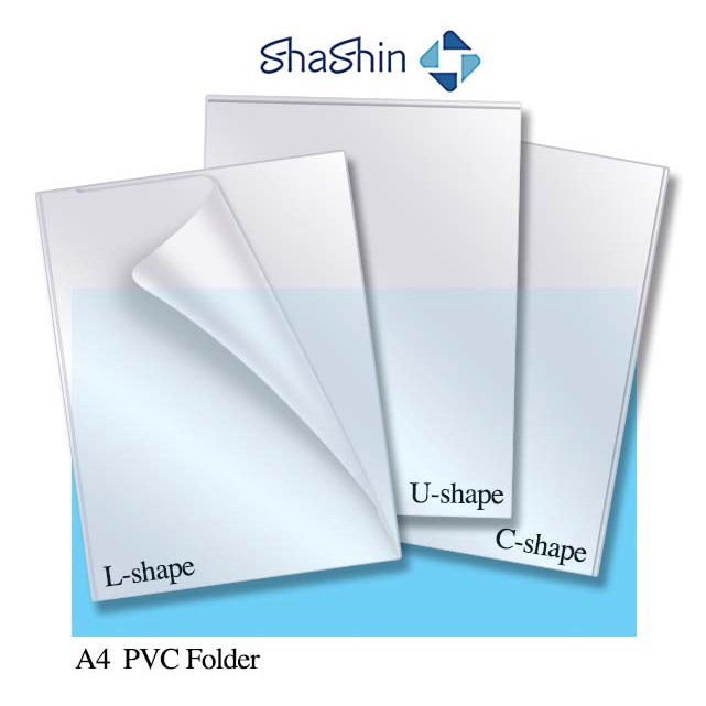 PVC Folder A4 Size (L-Shape, U-Shape, C-Shape) | Shopee Malaysia