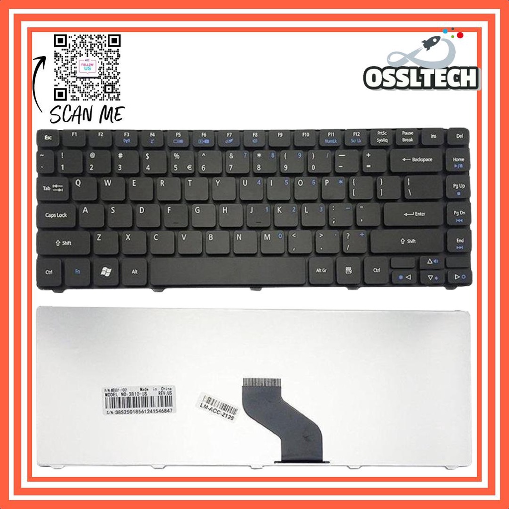 ACER Aspire 4750Z 4745Z D730ZG 4540G 4752 4752Z 4752G 4738 Keyboard ...