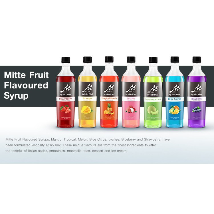 PRE ORDER!!! MITTE SYRUP COLLECTION (FREE GIFT WITH 5 STAR RATE ...