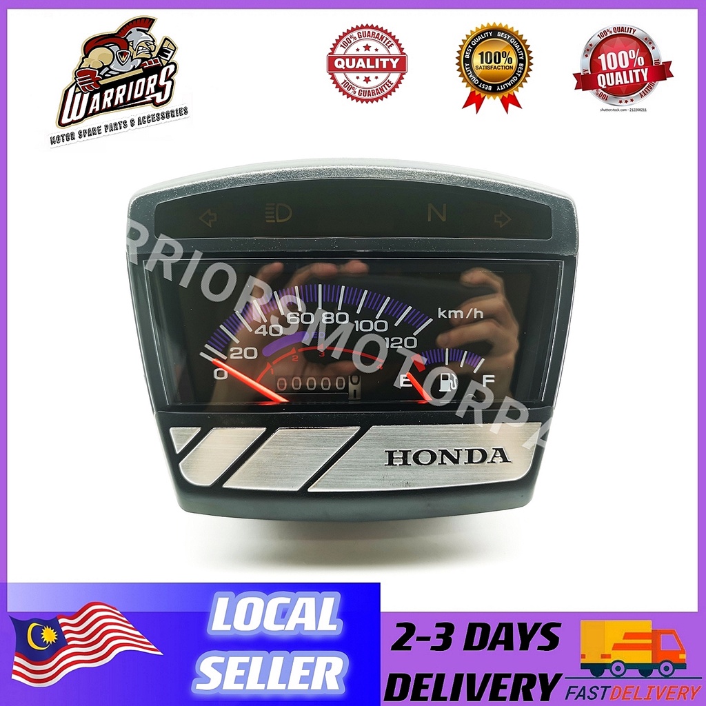 HONDA EX5 HIGH POWER/EX5 OLD METER ASSY SPEEDOMETER HONDA EX5 (GENUINE ...