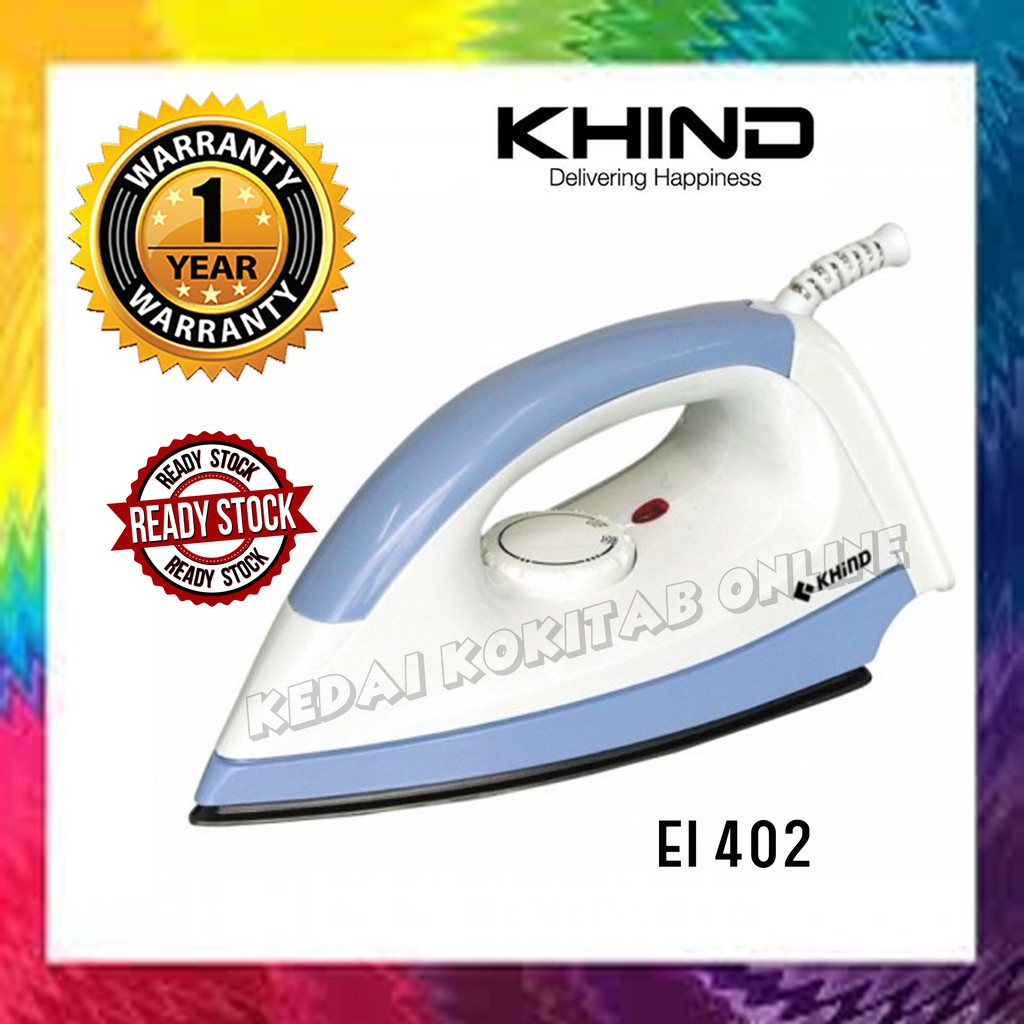 KHIND ELECTRIC IRON EI402 | Shopee Malaysia