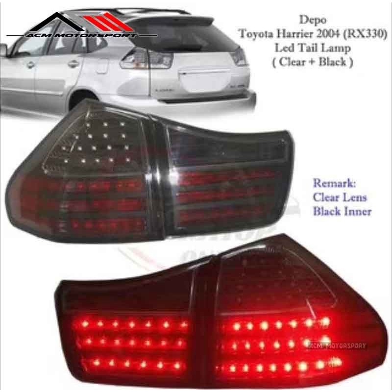 Toyota harrier tail lamp light 2003-2008 bodykit | Shopee Malaysia
