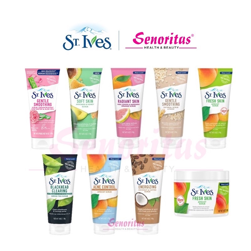 ST IVES Face & Body Scrub 170g | Shopee Malaysia