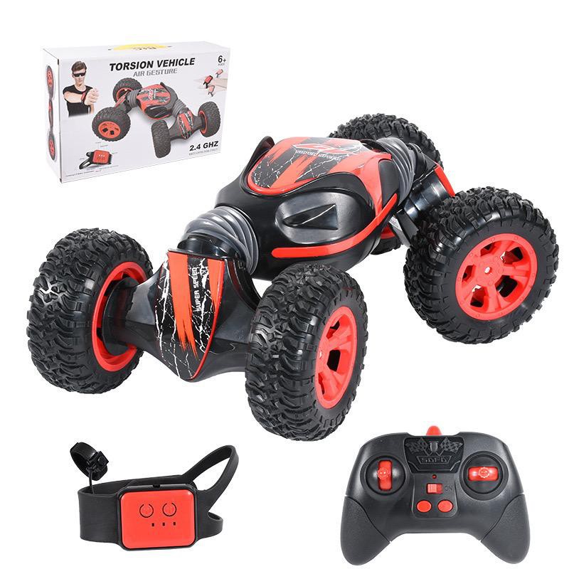 Double-Sided Watch Kereta Control Twisting RC Car Toys for Boys mainan ...