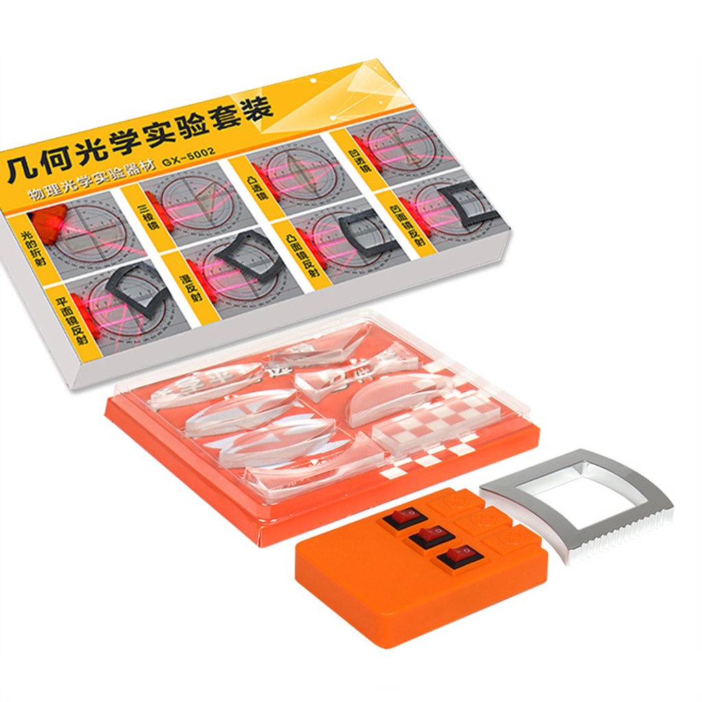 Physic Optical Lens Test Kit Concave And Convex Lens Prism ...