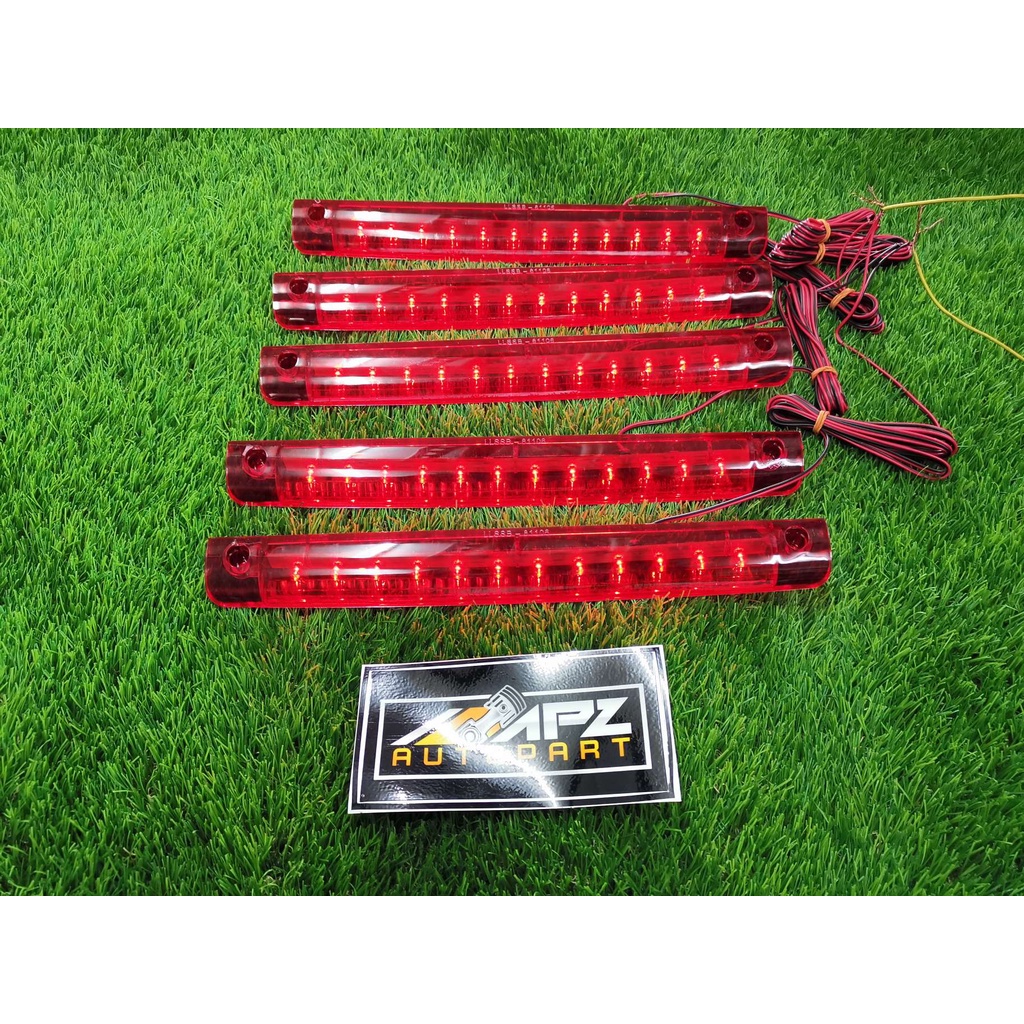 12.5'' Inchi Spoiler LED Thrid Brake Light Universal(32CM 2 SCREW Holes ...