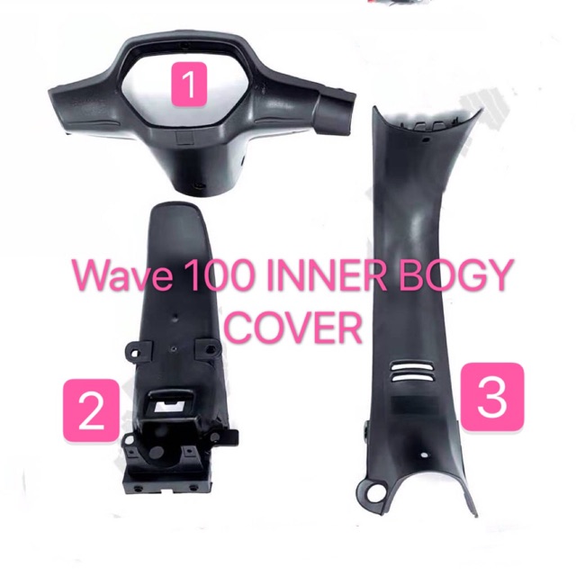 WAVE100 HONDA INNER COVER SET wave 100 lama | Shopee Malaysia