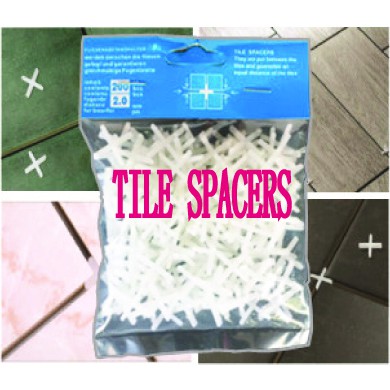 Tile Spacers 200PCS Porcelain Wall Floor Cross Spacers Tile Separators ...